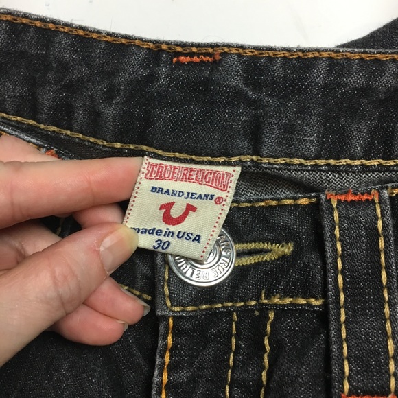 True Religion | Jeans | True Religion Black Billie Jean Wrainbow ...